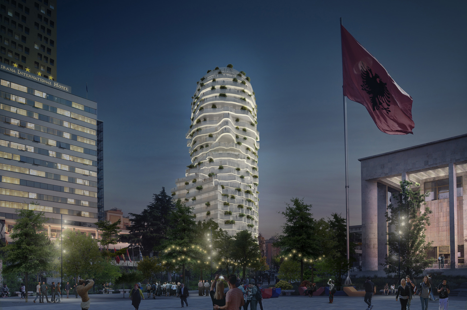 MVRDV - Skanderbeg Building