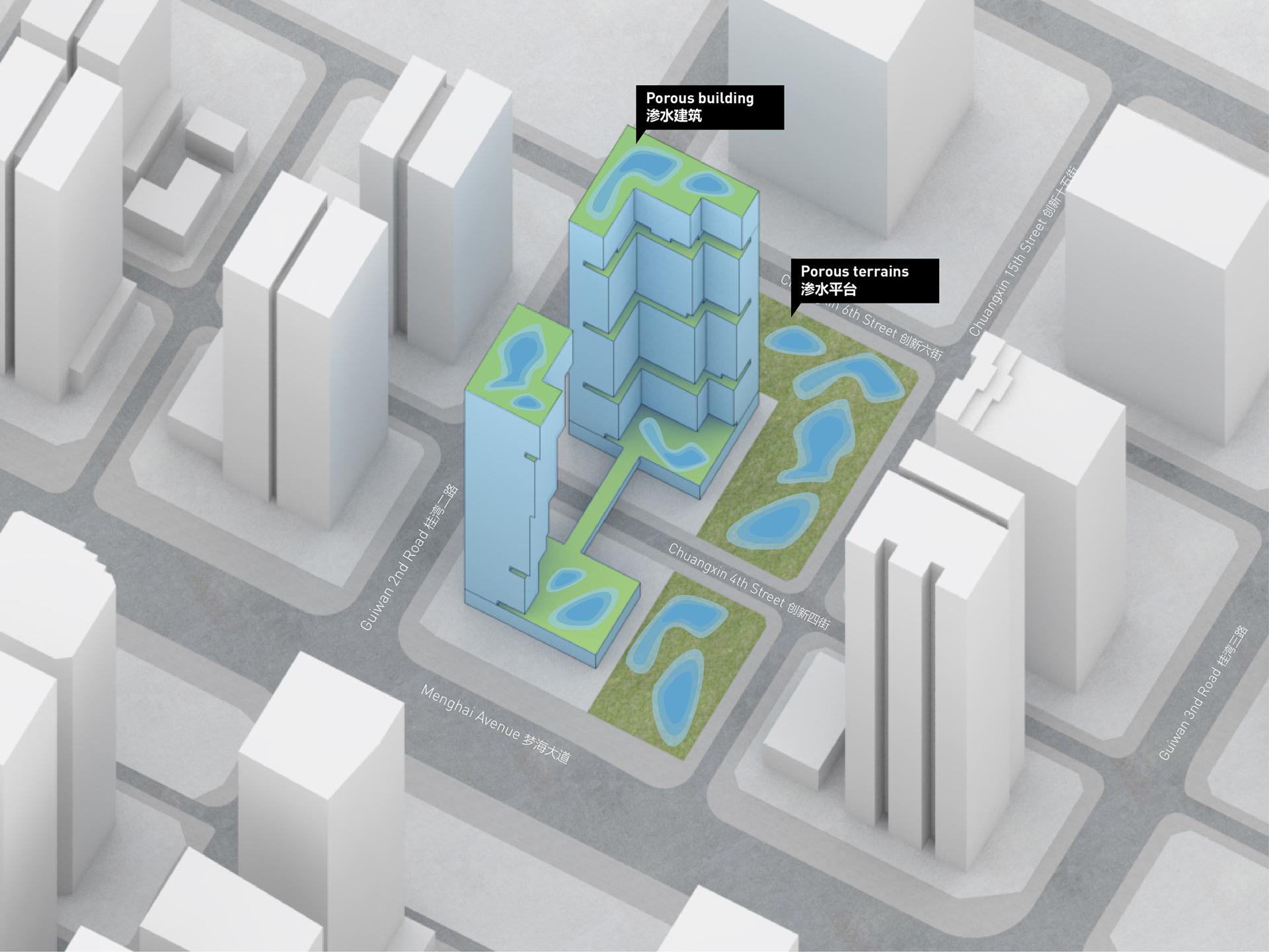MVRDV - Qianhai Cast