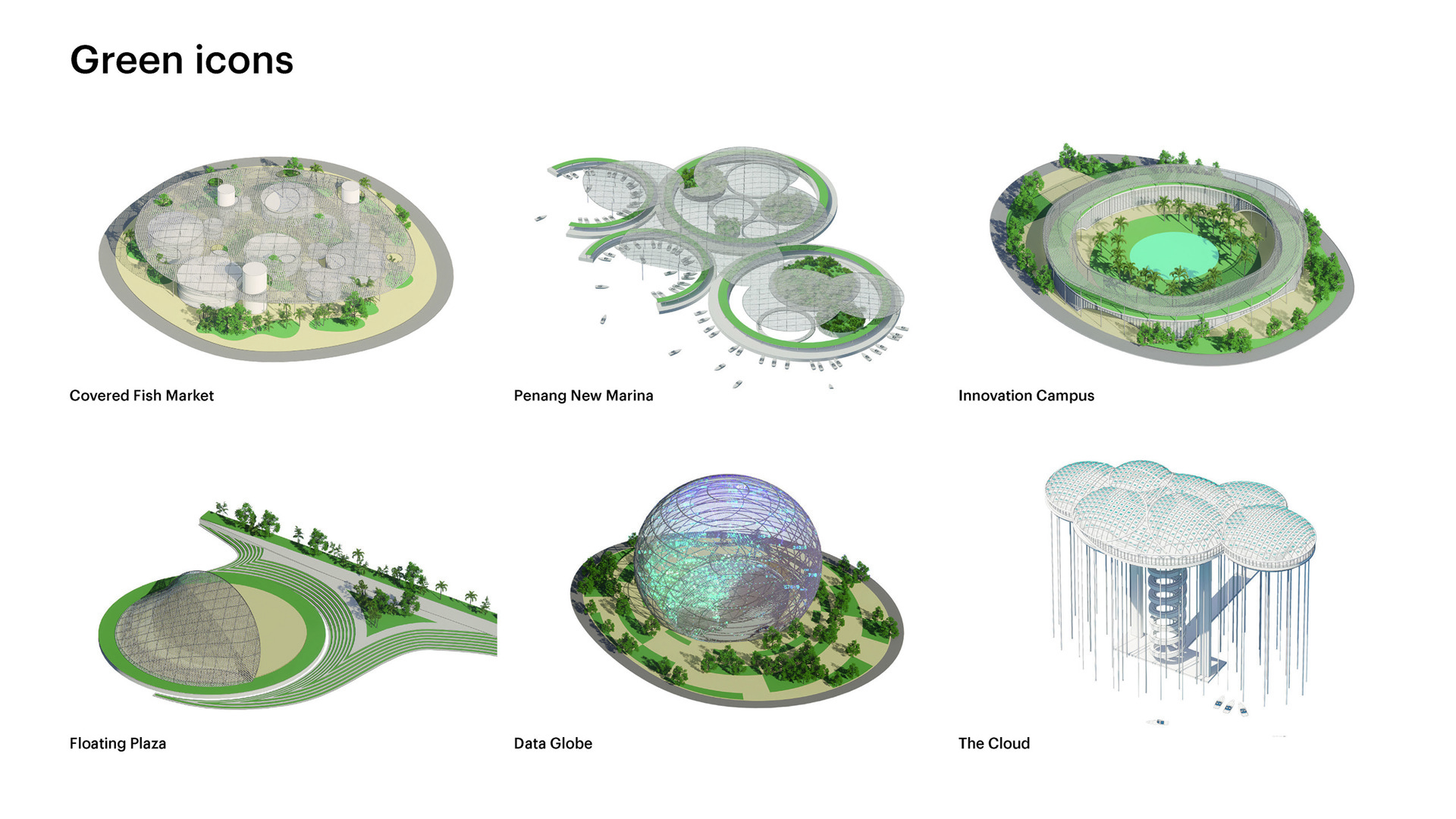 MVRDV - The Sun Flower Islands