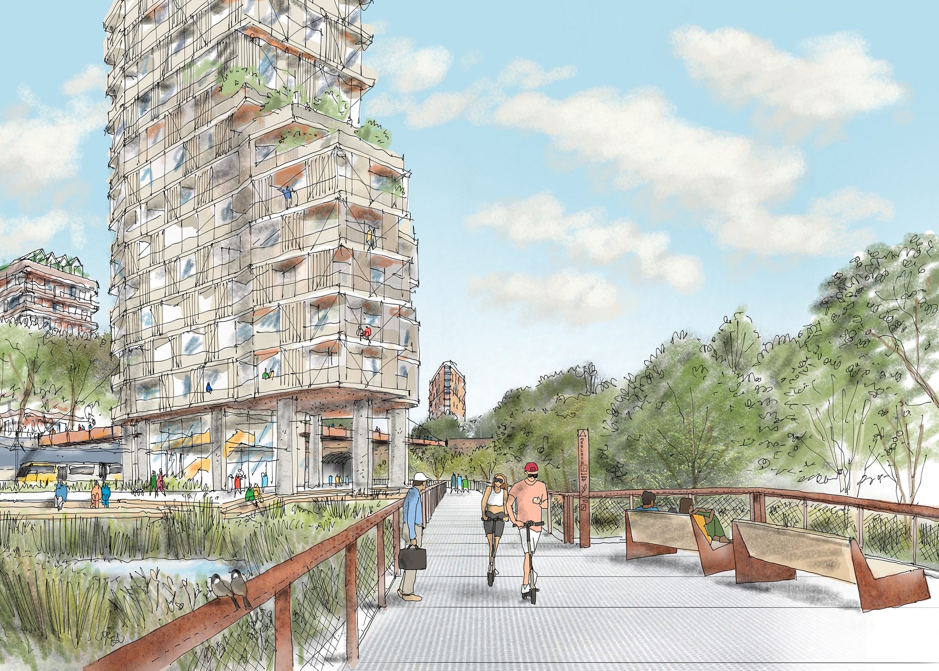 MVRDV - Holt Town