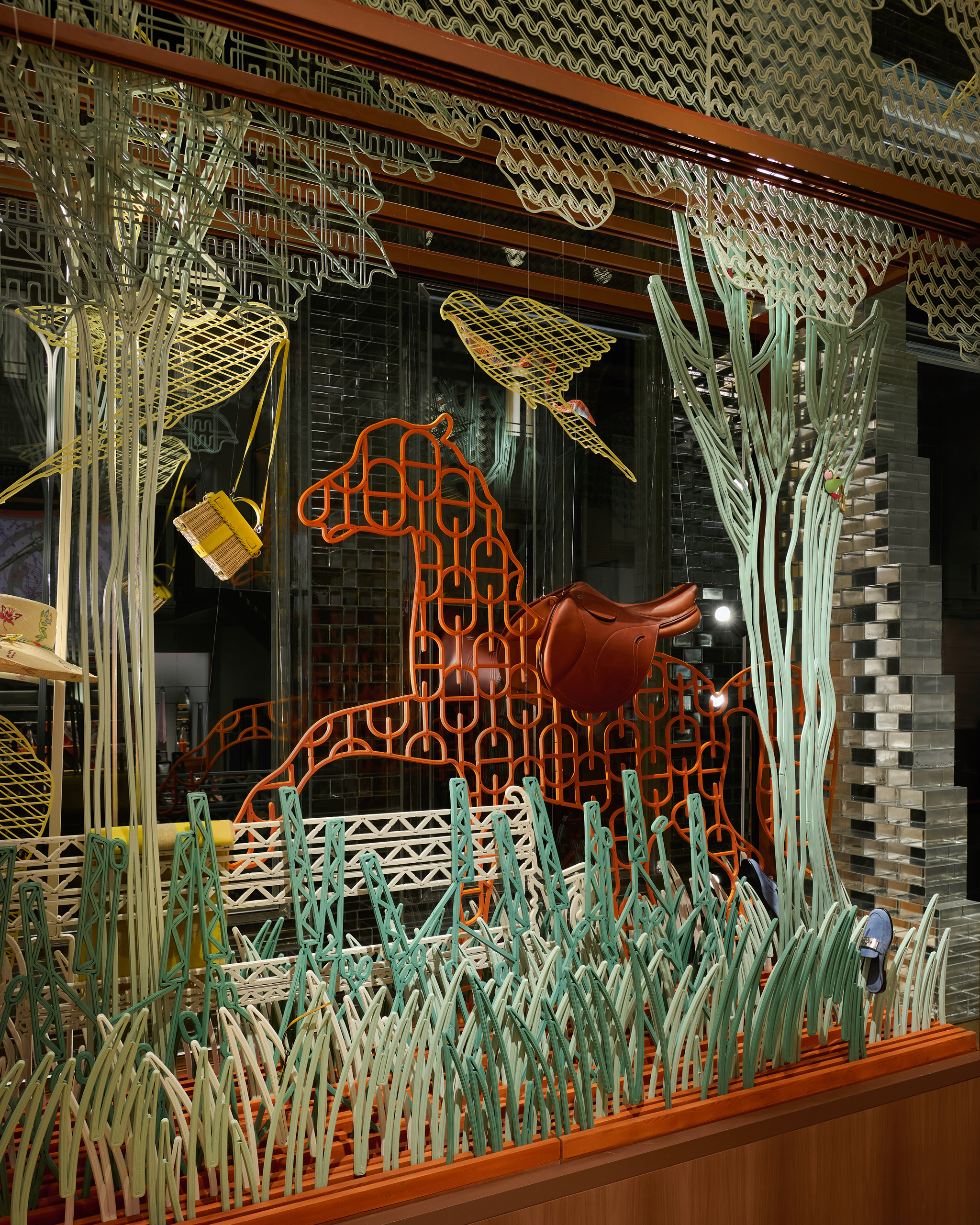 MVRDV - Galloping Through the Park – Hermès Shop Window