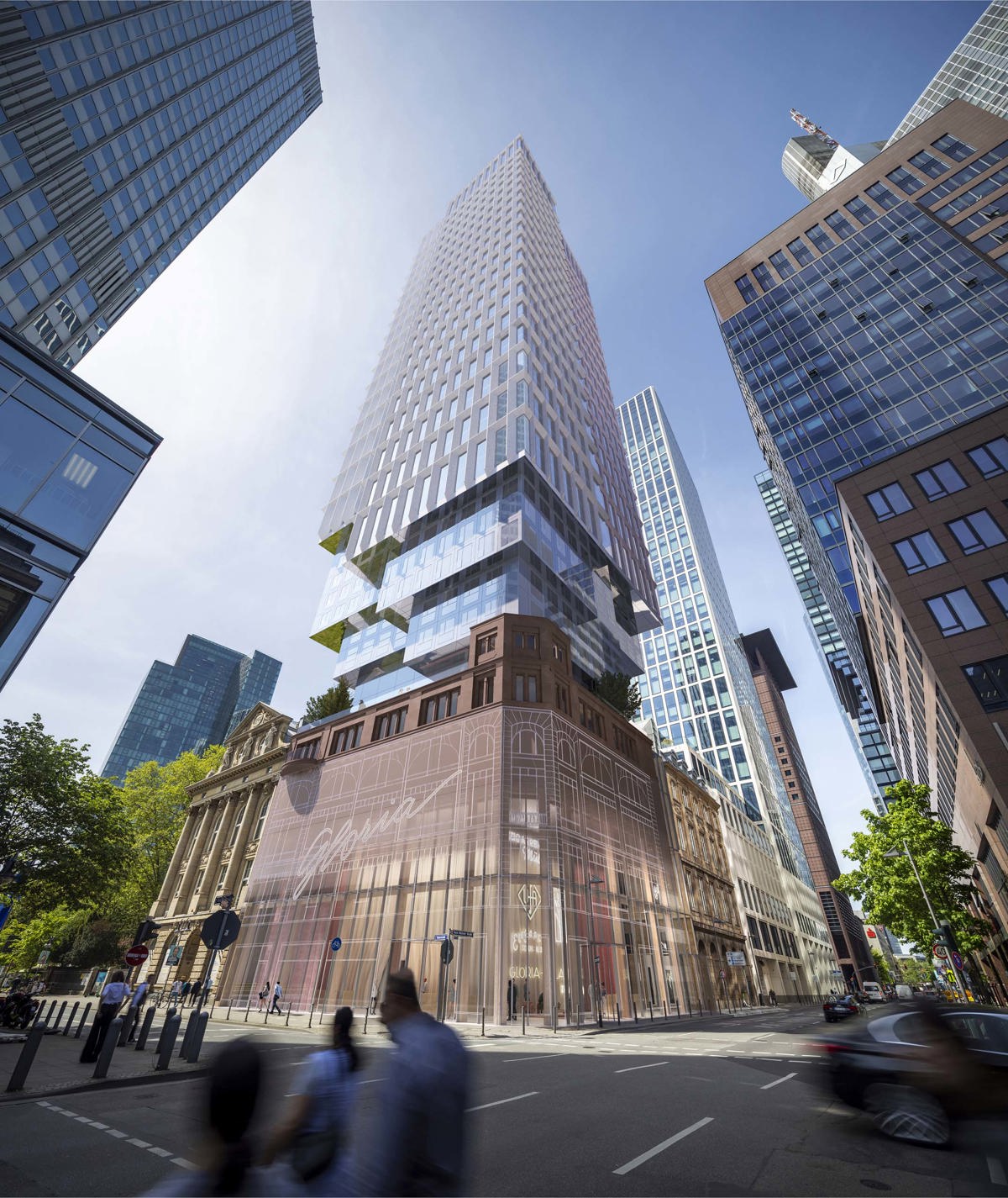 MVRDV - Gloria Tower Frankfurt