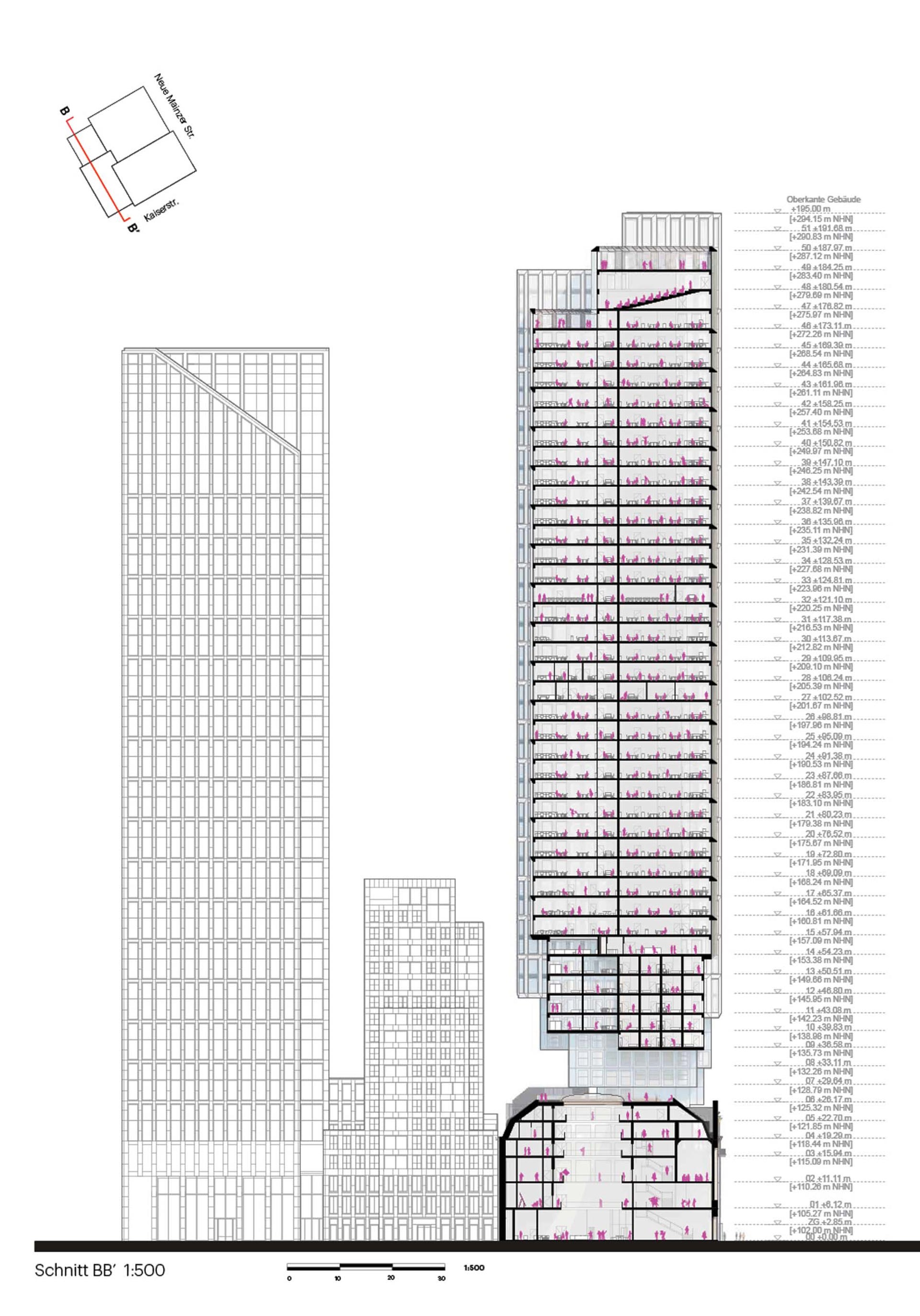 MVRDV - Gloria Tower Frankfurt