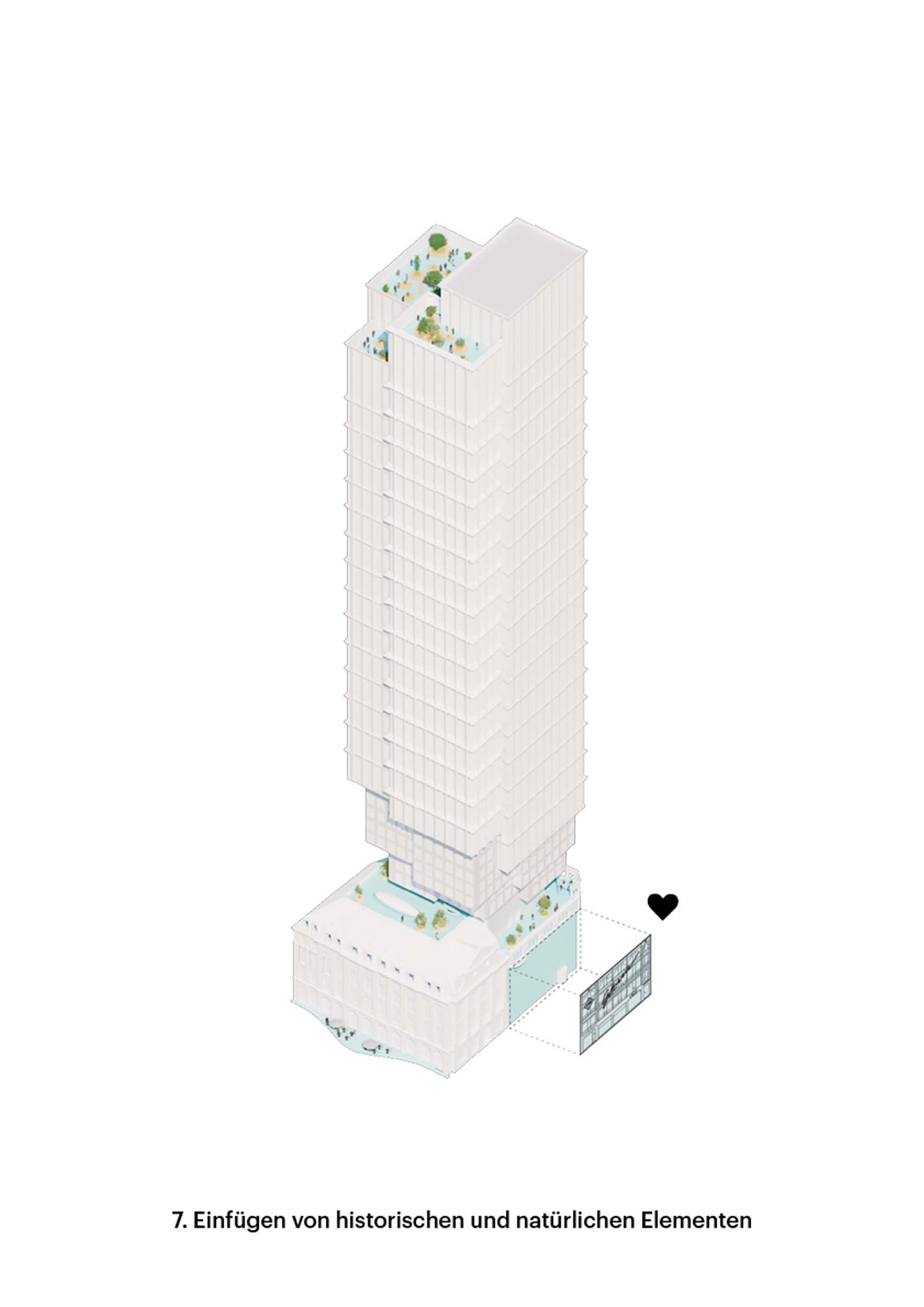 MVRDV - Gloria Tower Frankfurt