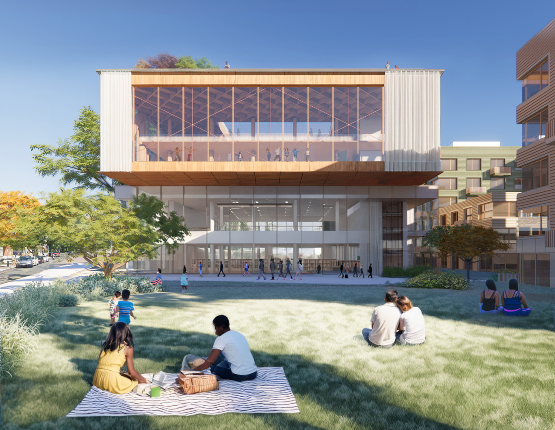 MVRDV - Chevy Chase Civic Site