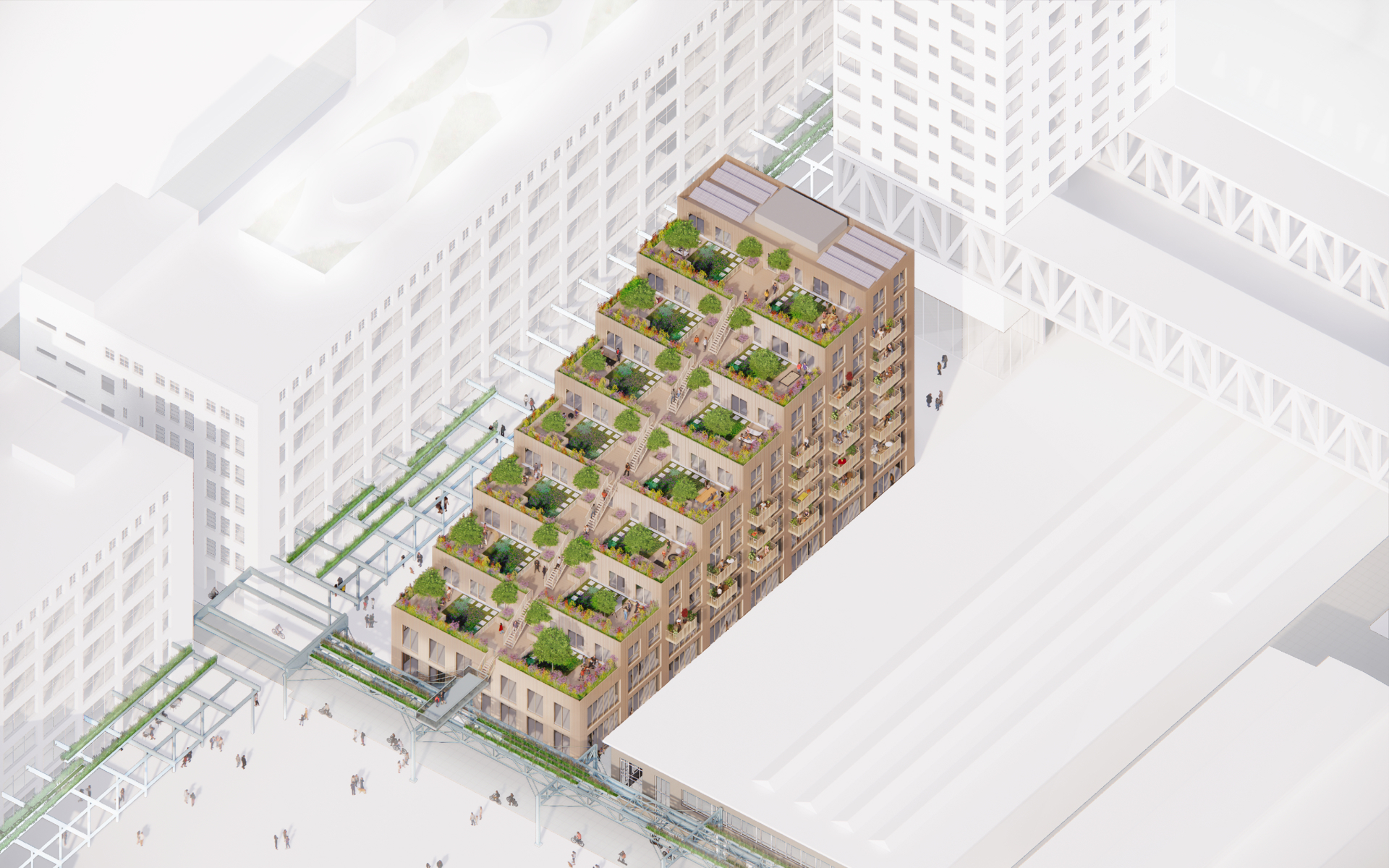 MVRDV - Strijp-S Tribune