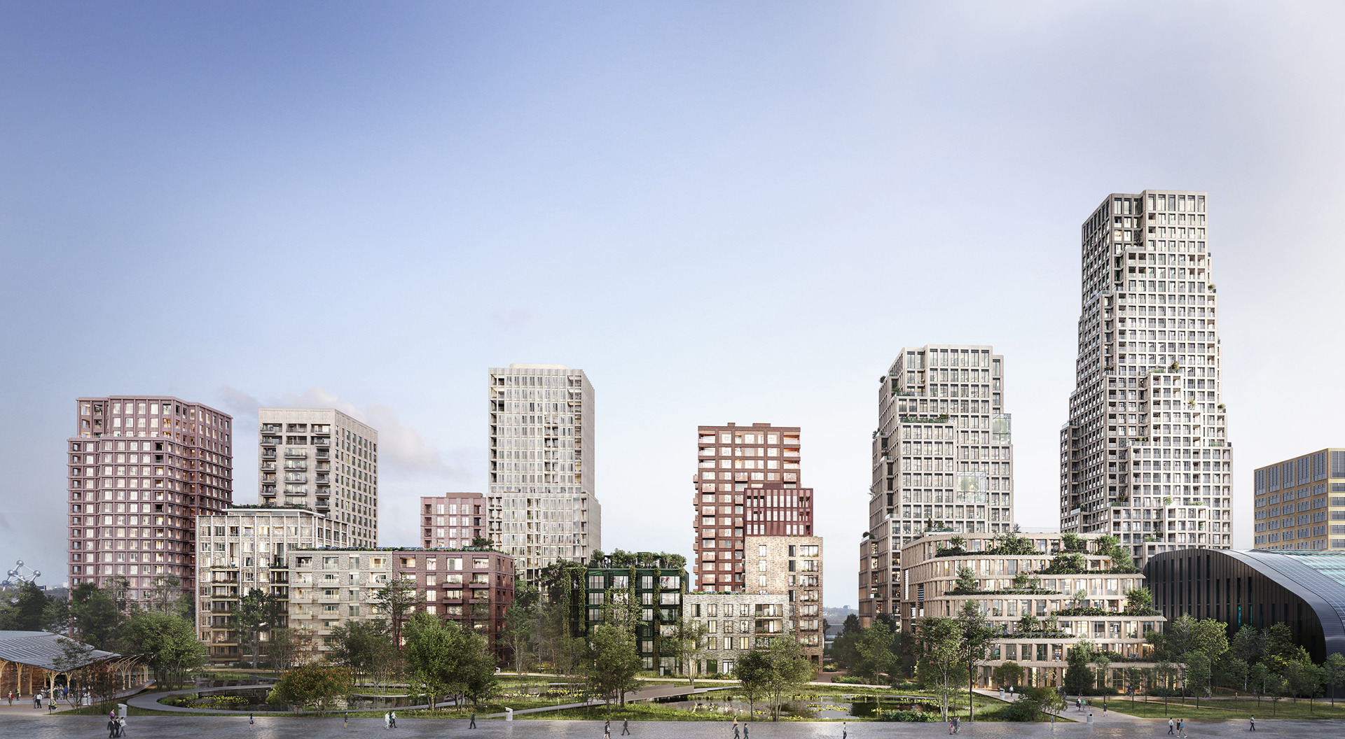 MVRDV - Tour & Taxis Lake Side