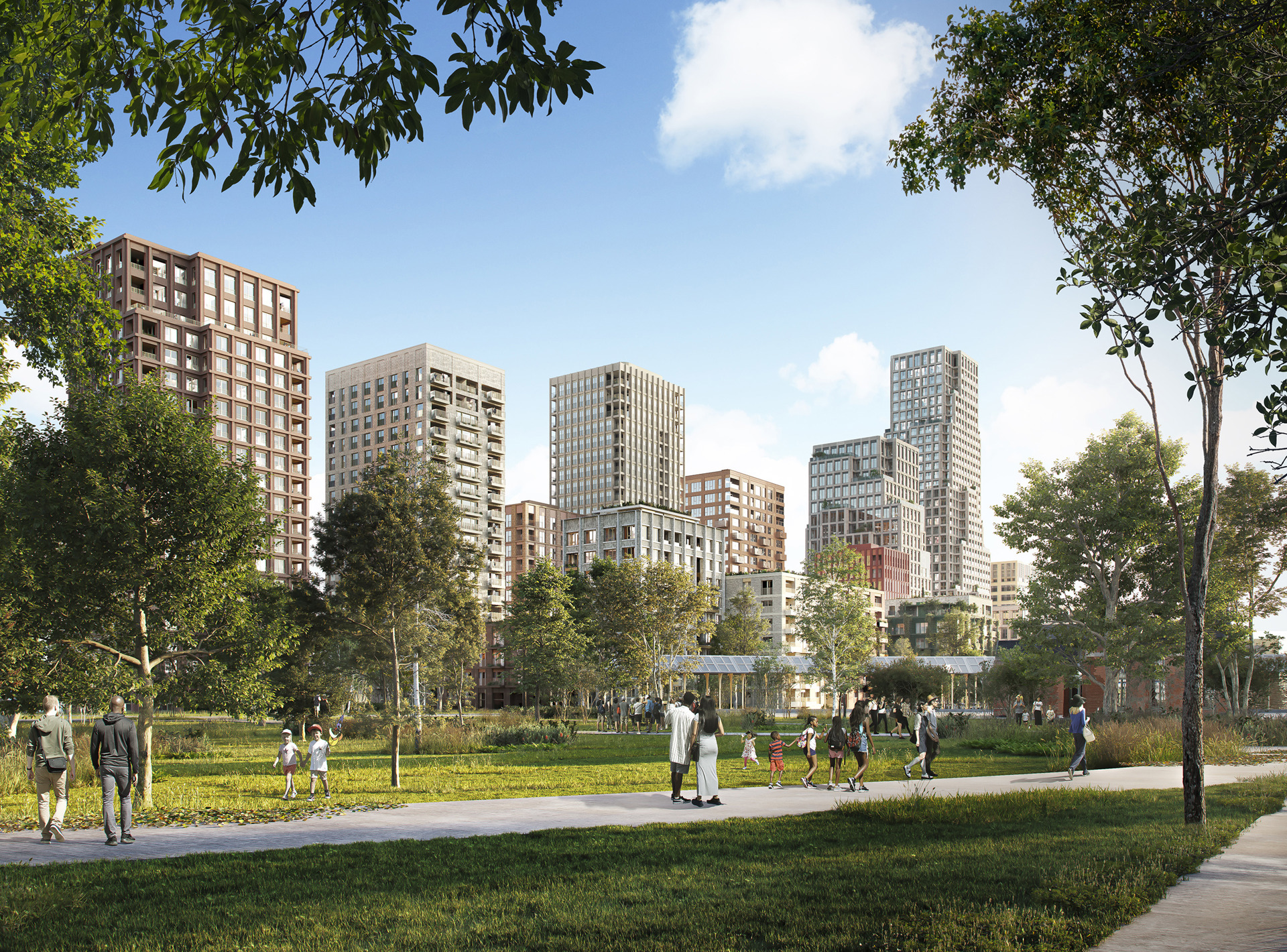 MVRDV - Tour & Taxis Lake Side