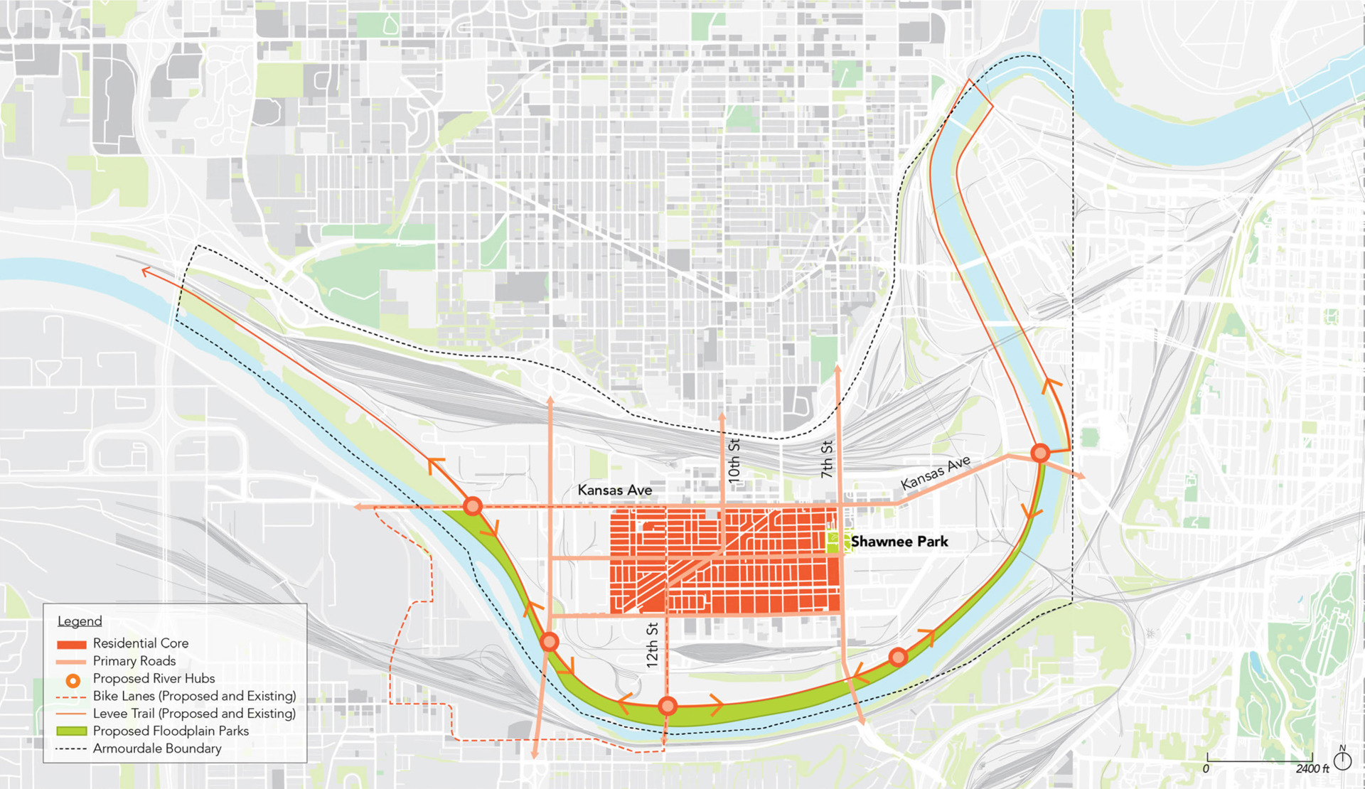 Focus 1: Neighbourhood core Focus 2: Commercial corridors Focus 2 ...