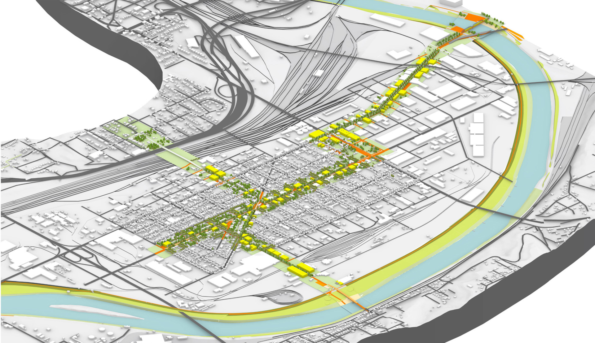 Focus 1: Neighbourhood core Focus 2: Commercial corridors Focus 2 ...