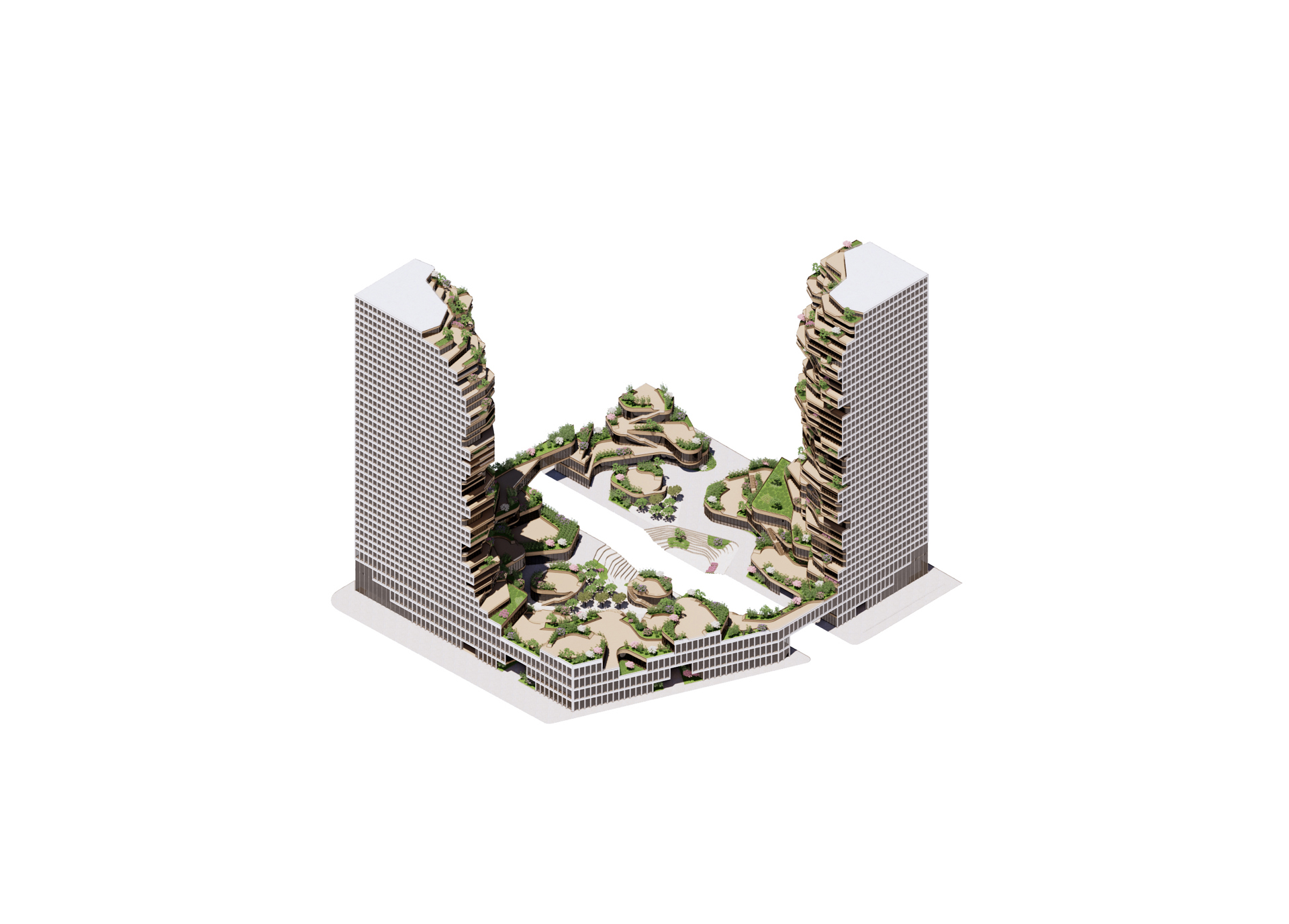 MVRDV - Oasis Towers