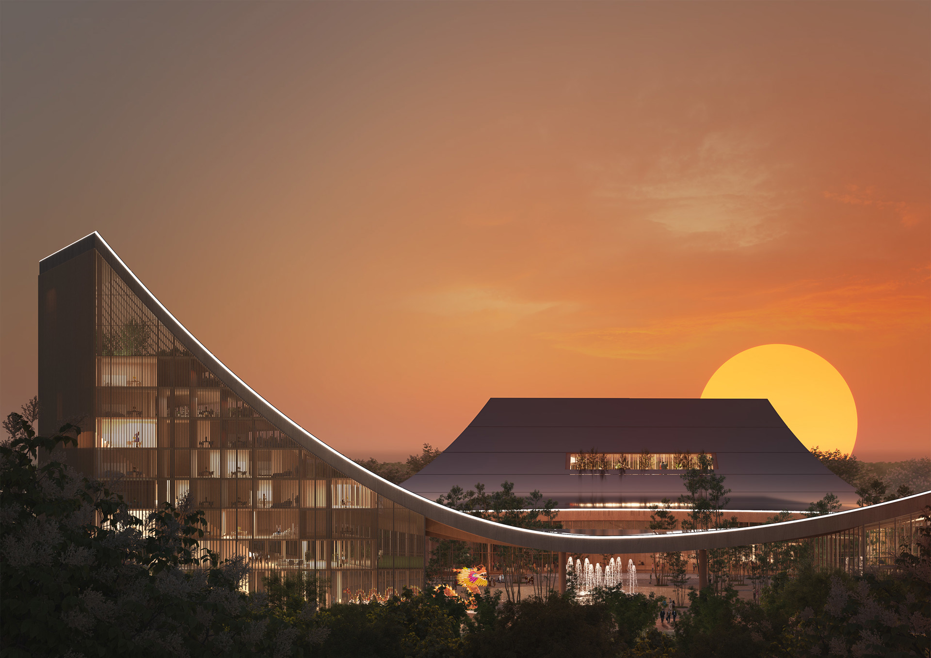 MVRDV - Pujiang Peaks
