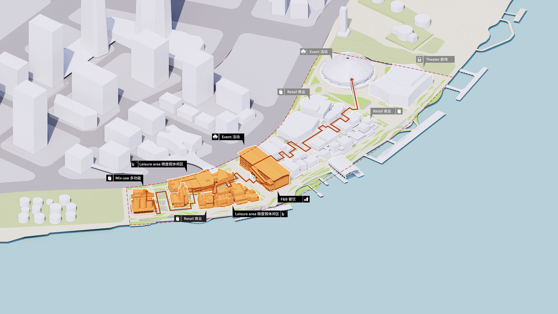 MVRDV - GATE M West Bund Dream Center