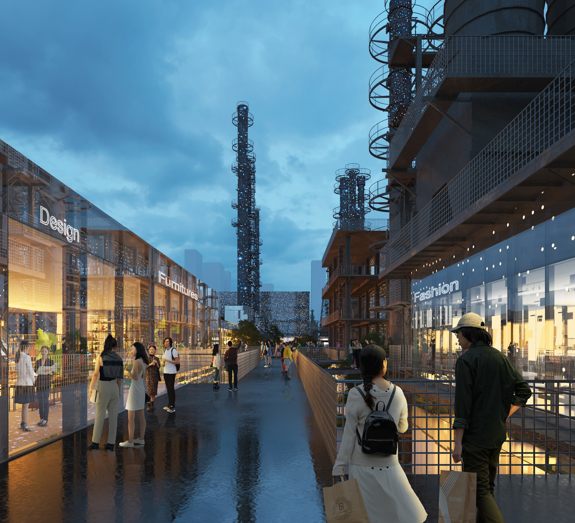 MVRDV - Hangzhou Oil Refinery Factory Park