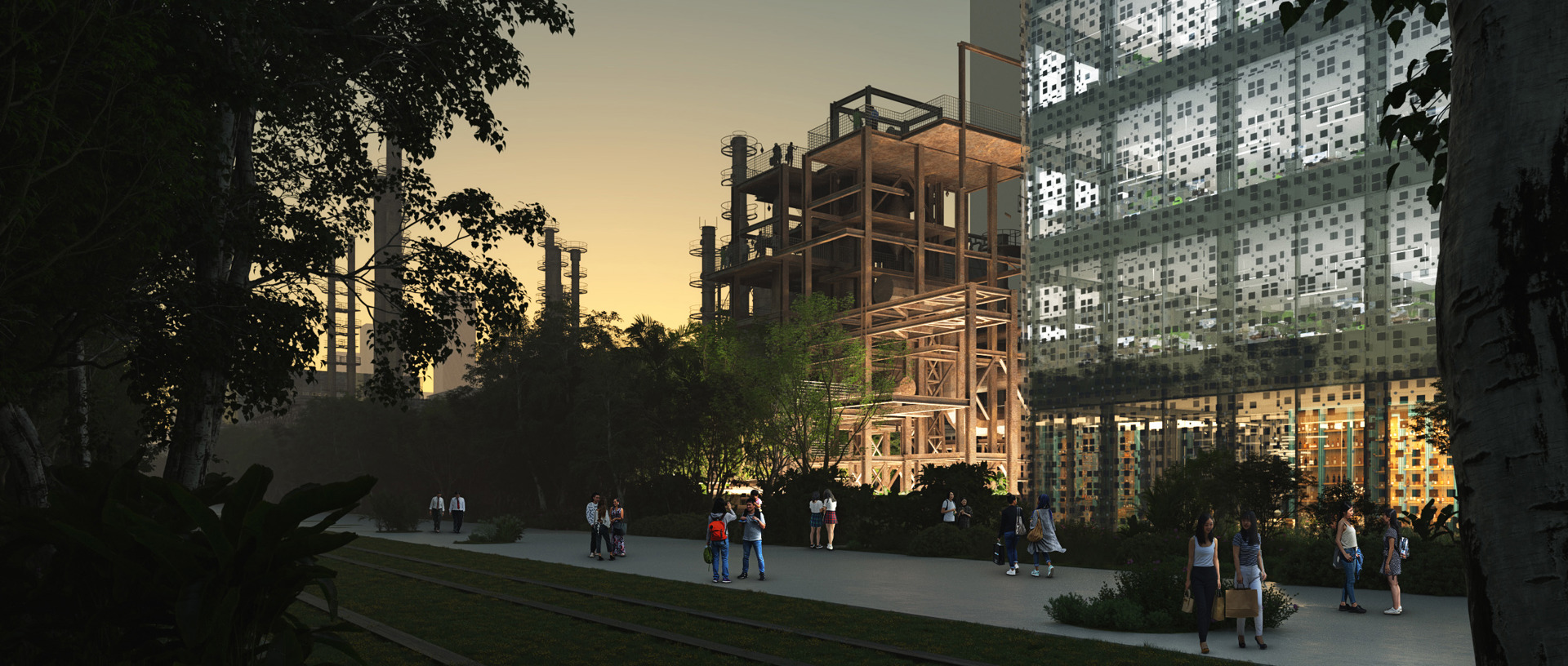 MVRDV - Hangzhou Oil Refinery Factory Park