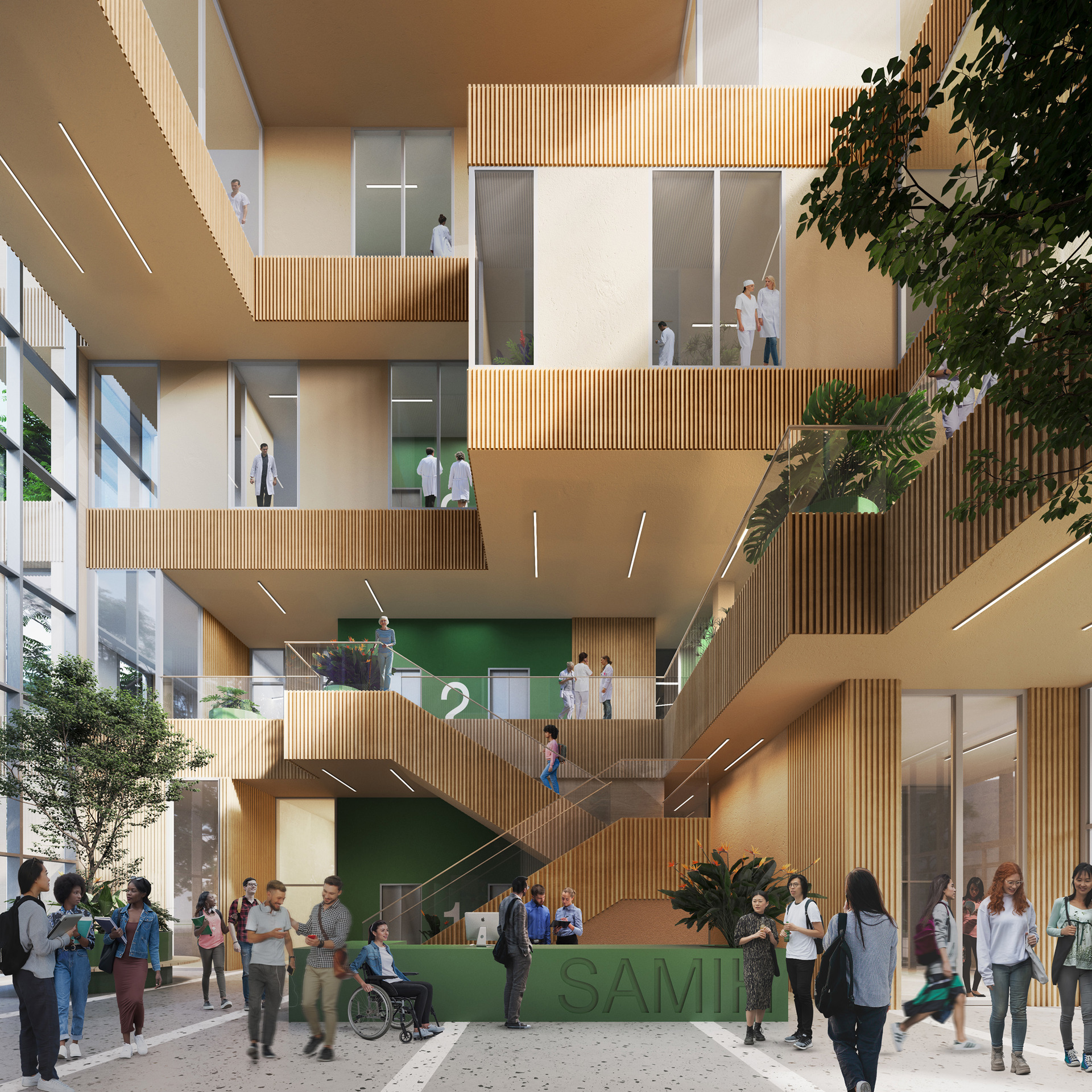 MVRDV - Myron and Berna Garron Health Sciences Complex